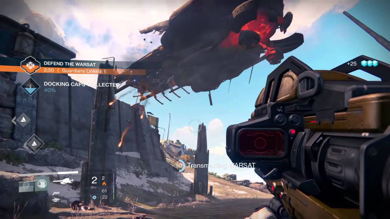 Destiny - Public Event - Defend the Warsat - Earth (Gold Tier) - YouTube