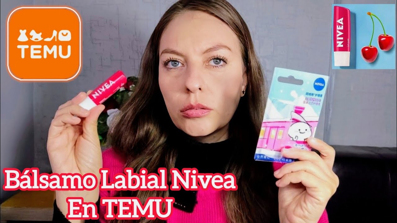 Bálsamo Labial Nivea en TEMU - YouTube