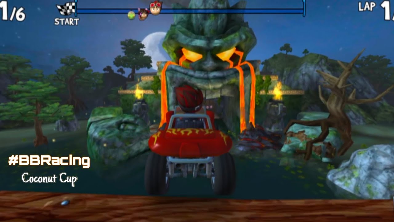 BB Racing games | Coconut Cup Level 1 & 2 Completed | Beach Buggy ...