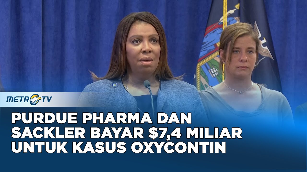 Purdue Pharma dan Sackler Bayar 7,4 Miliar Dolar untuk Kasus OxyContin ...