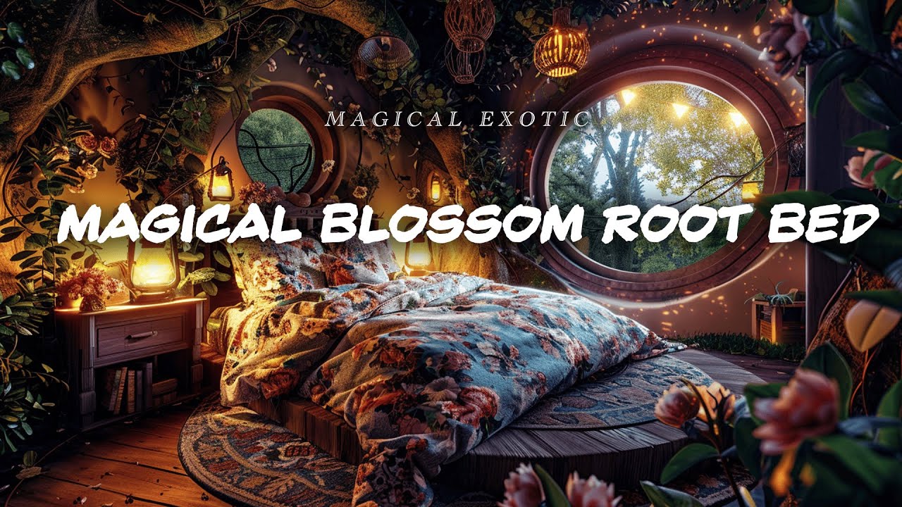 Magical Blossom Root Bed | Magical Fantasy Music & Ambience | Reading ambience - YouTube