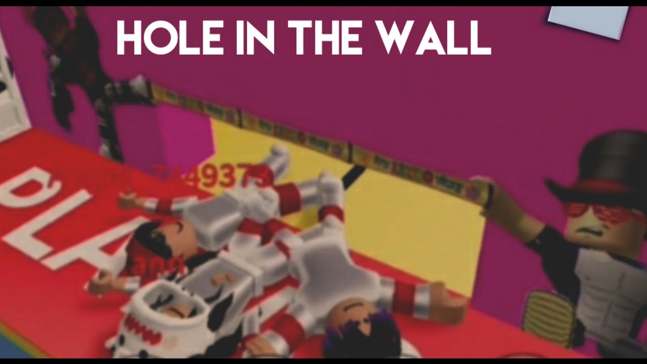 ROBLOX Hole in the wall | CRAIG GAMEZ - YouTube