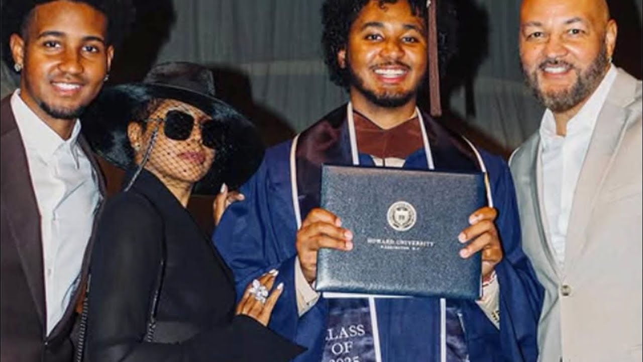 TONI BRAXTON : SA TENUE POUR LA GRADUATION DE SON FILS - YouTube