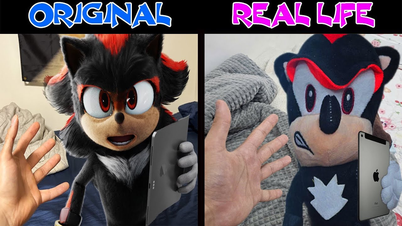 WHAT ARE YOU DOING SHADOW!!?? | The Sonic Tapes Animation | Original vs ...