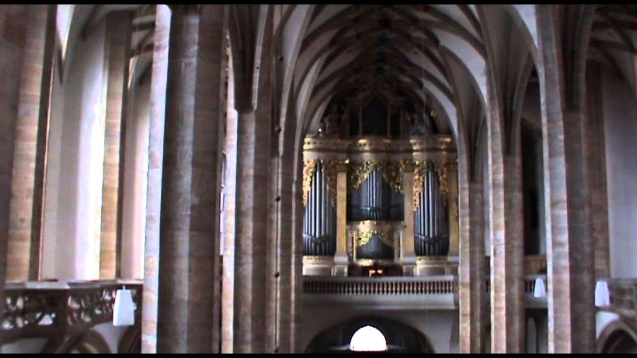 Silbermann Organ in Freiberg - YouTube