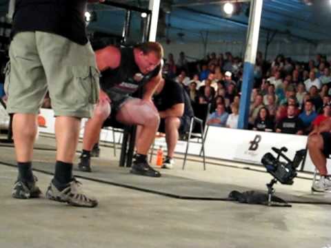 Derek Poundstone  Fortissimus 2009  Hip and Thigh Back Lift  2,500lbs