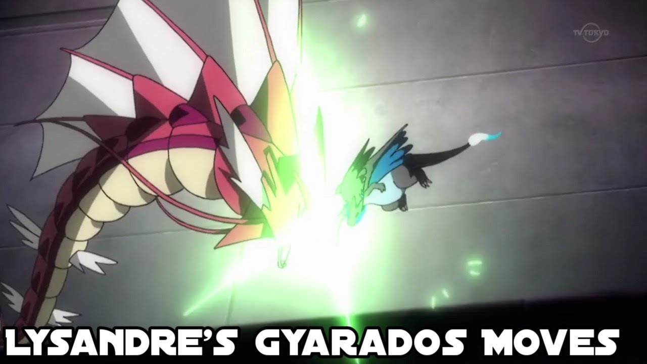 Lysandre gyarados moves - YouTube