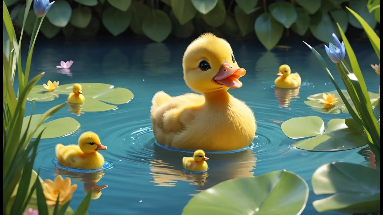 Baby Duck Quack Quack Quack | Fun Animal Song for Kids | Sing-Along ...