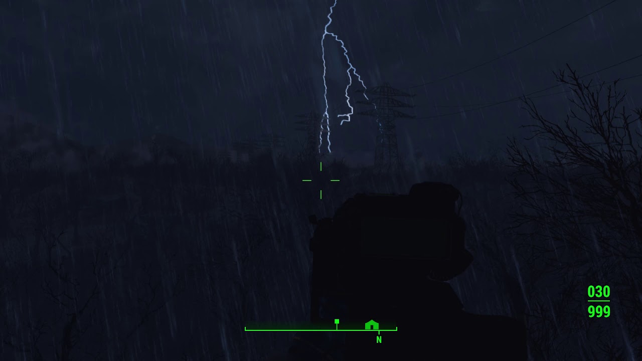 Fallout 4 Storms, Rain, Lightning - YouTube