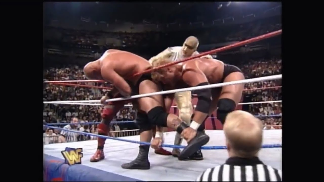 Stone Cold Steve Austin In A Over The Top Rope Battle Royal Match WWE ...