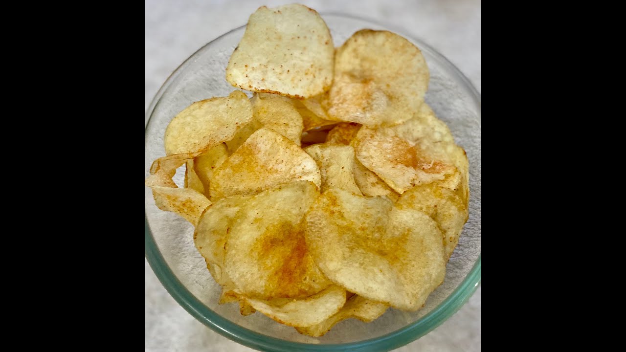 Potato Chips Recipe | Homemade Potato Chips | Crispy Aloo Chips | Easy ...