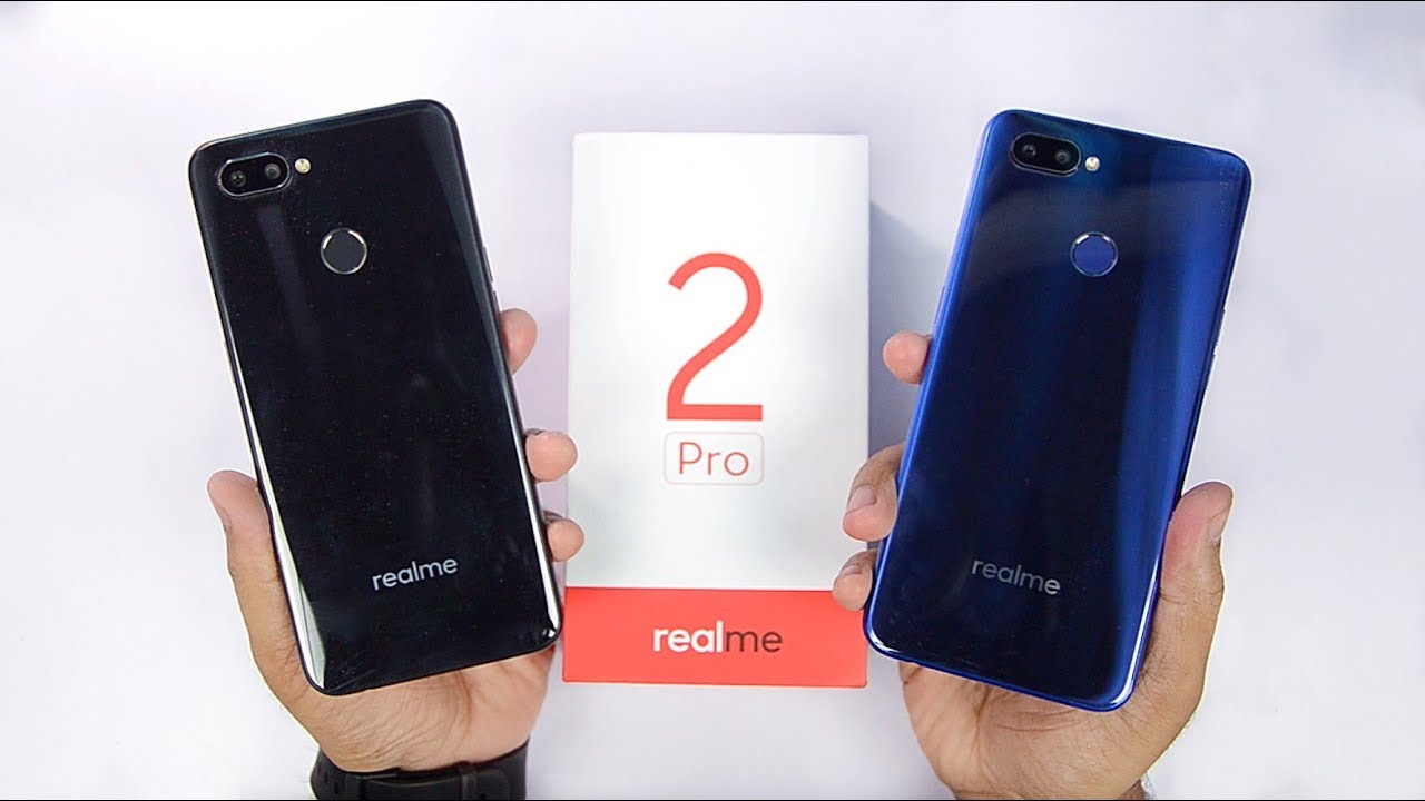Realme 2 Pro Unboxing & Hands on Review - Blue Ocean & Black Sea ...
