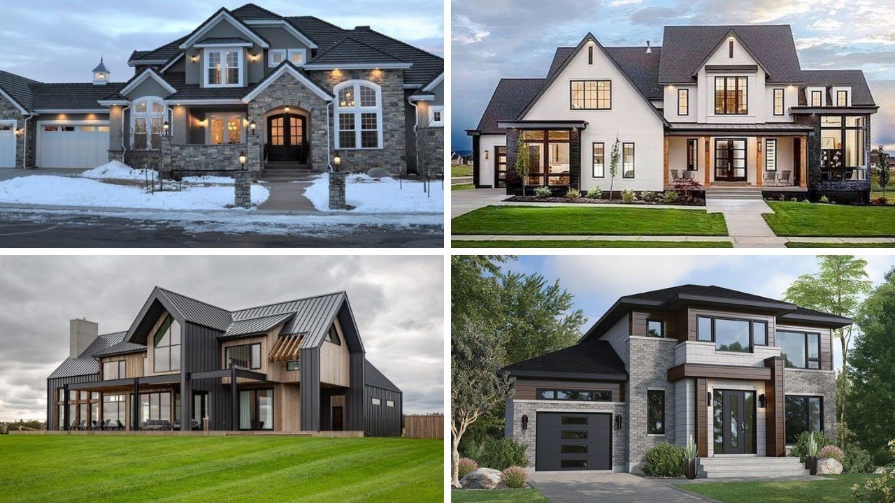 Top 50 Most Beautiful Exterior Designs Ideas | Modern Home Tips ...