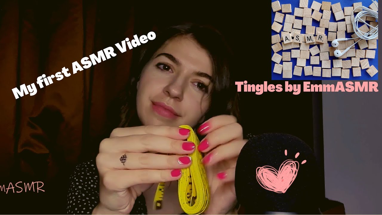 ASMR | My First ASMR Video | Props & short Intro | English #asmr # ...
