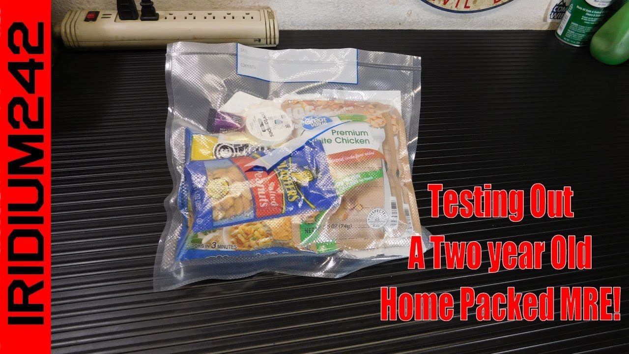 Testing Out A 2 Year Old Home Made/Packed MRE! - YouTube