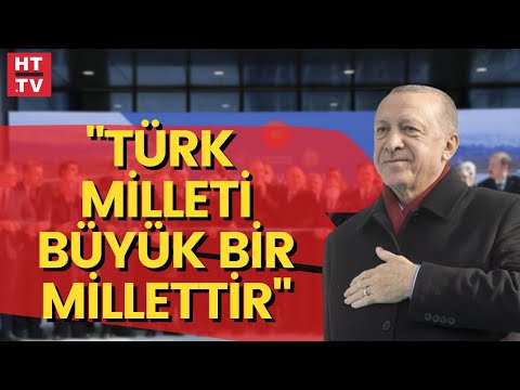 Cumhurbaşkanı Recep Tayyip Erdoğan Tokat Havalimanı açılışında konuştu