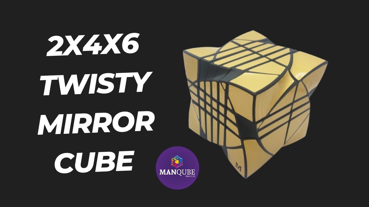 2x4x6 Twisty Mirror Cube | 2x4x6 Mirror Cube | Twisty puzzle - YouTube