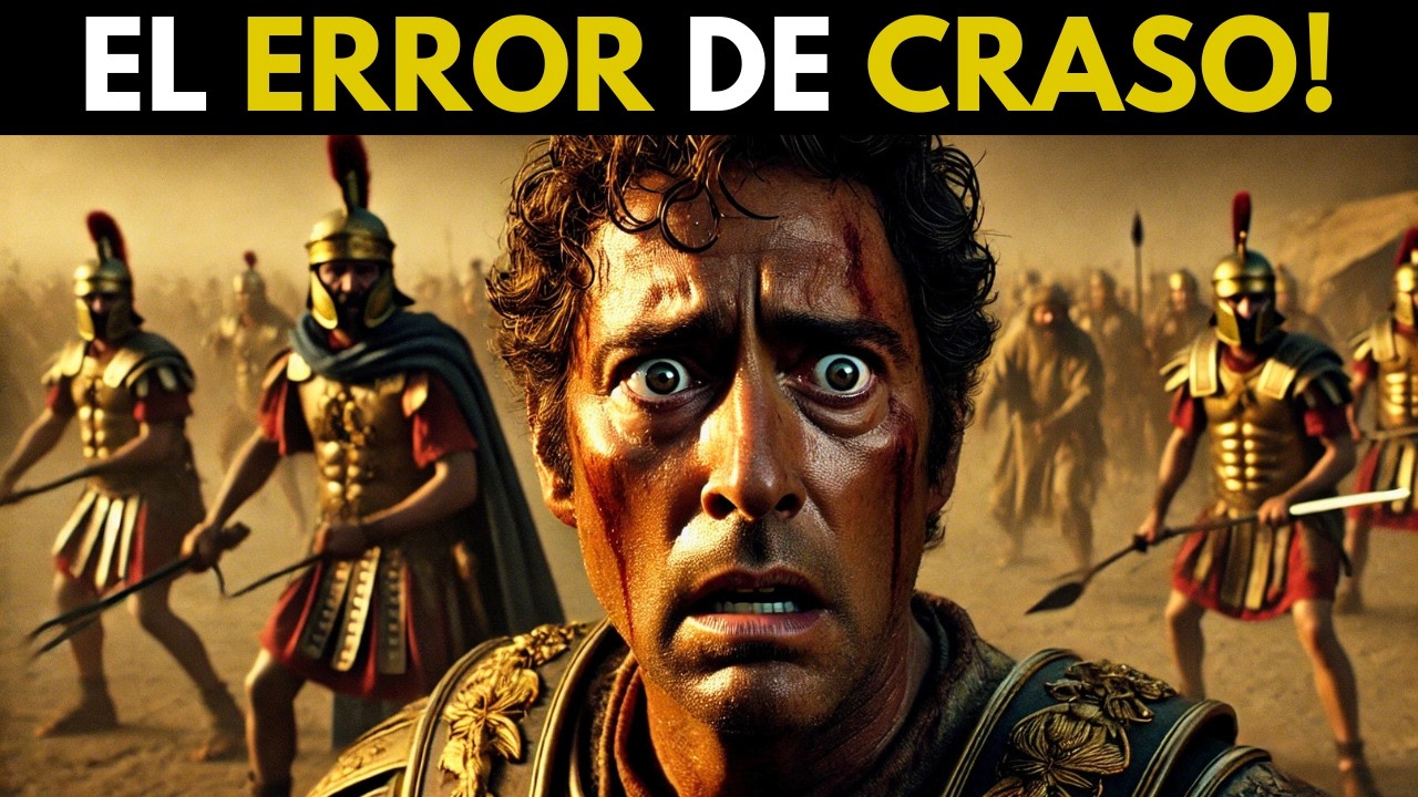 El Trágico Final de CRASO: El Hombre Más Rico de Roma - EL ERROR DE ...