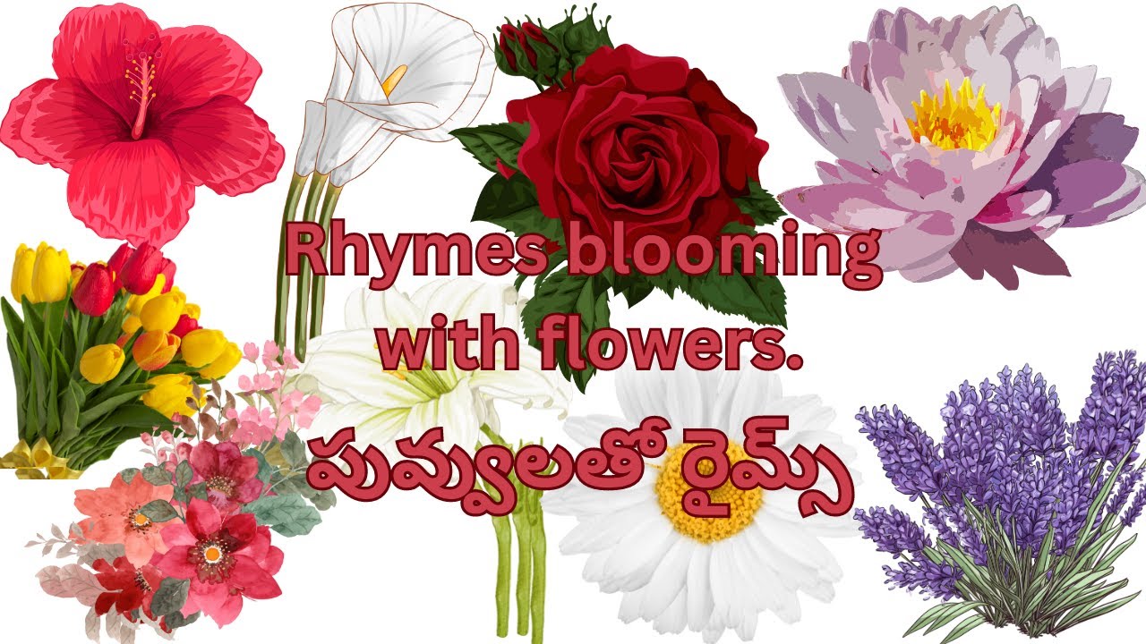 learning about flowers# basic learning of children #children std class ...