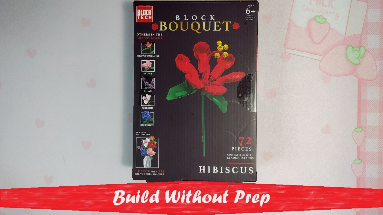 Block Tech - Bouquet - Hibiscus - Only Build - Sped Up with Music - YouTube