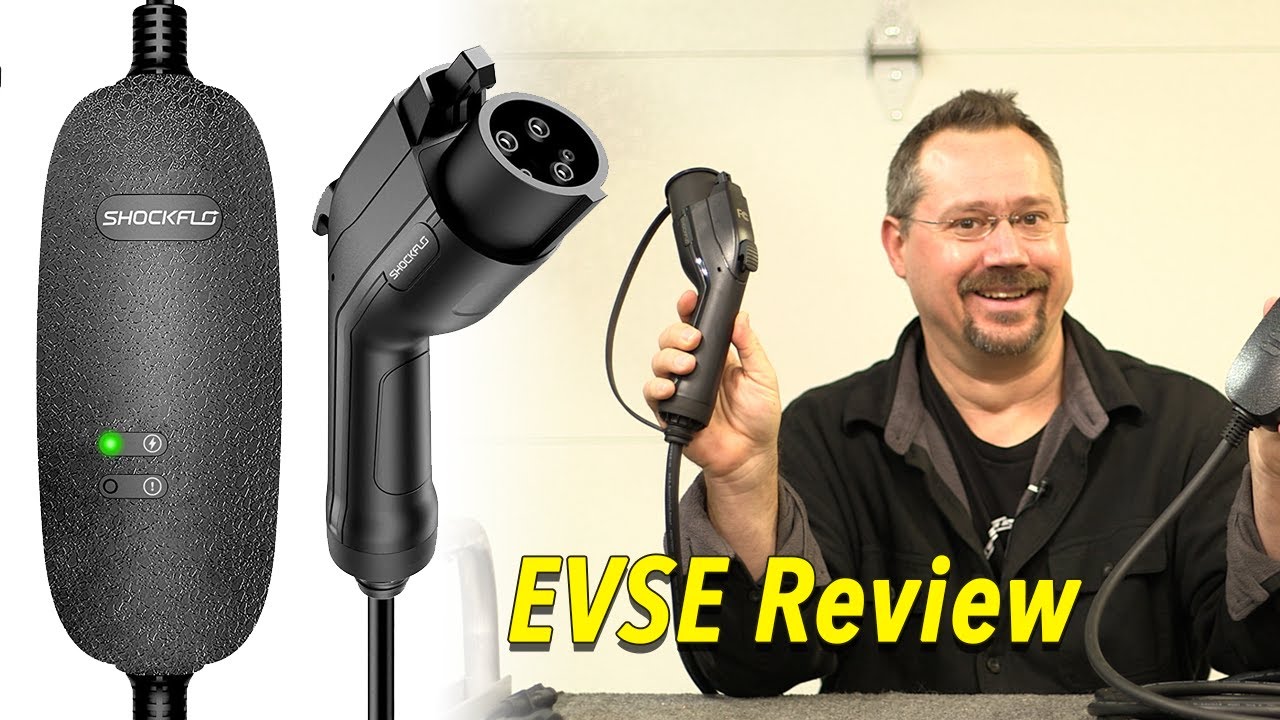 $124 EVSE Any good? SHOCKFLO 16A EVSE Review (120/240V dual voltage ...