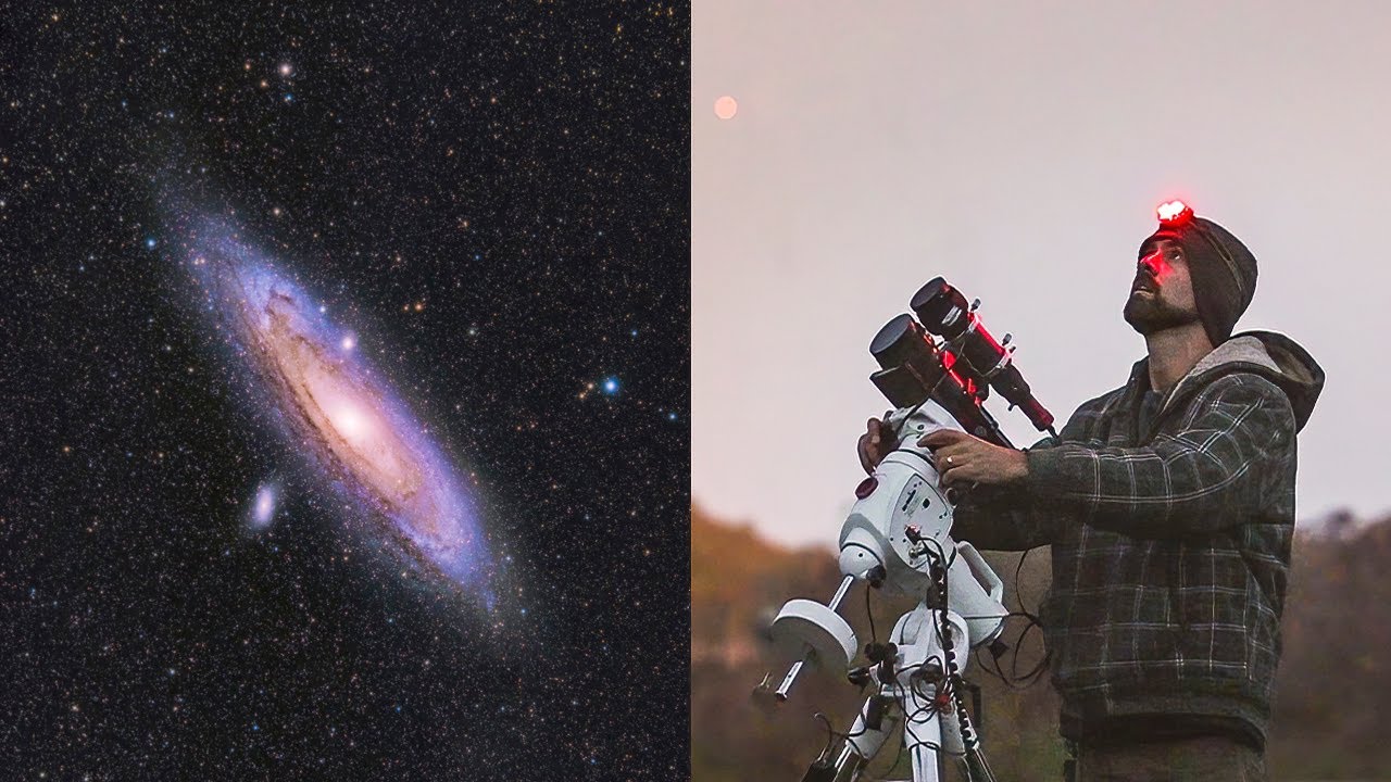 I Left the City to Photograph the Andromeda Galaxy - YouTube