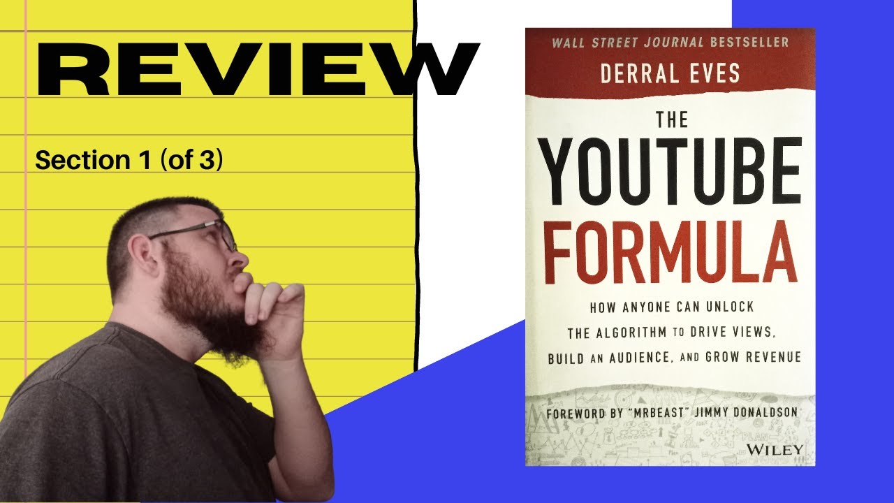 THE YOUTUBE FORMULA - Book Review Pt .1 Ch. 1-3 - YouTube