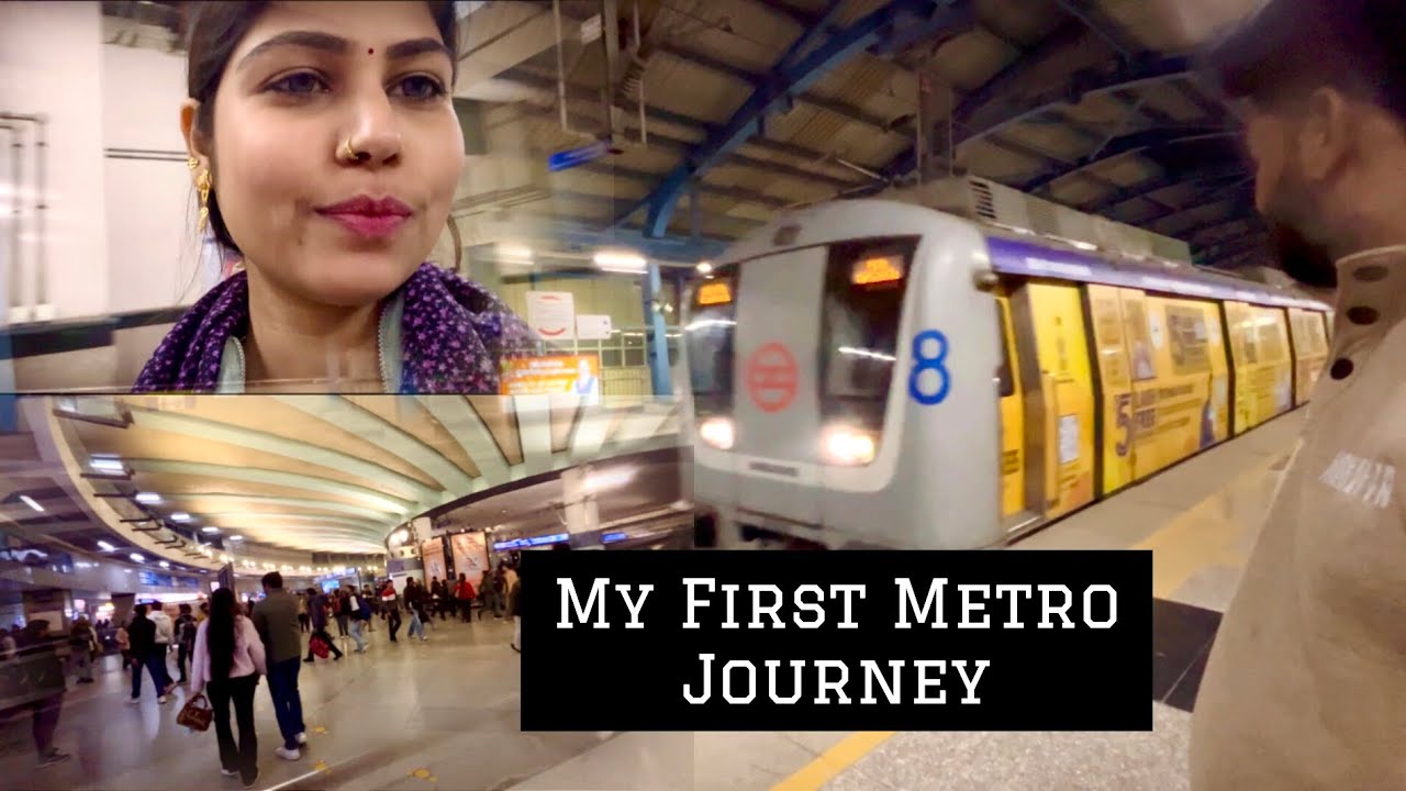 My First Metro Journey | Priya Daily Vlog - YouTube