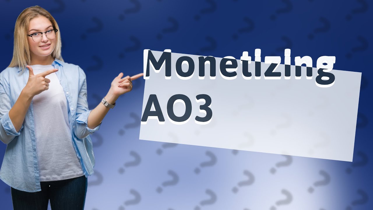 Can you make money off of AO3? - YouTube