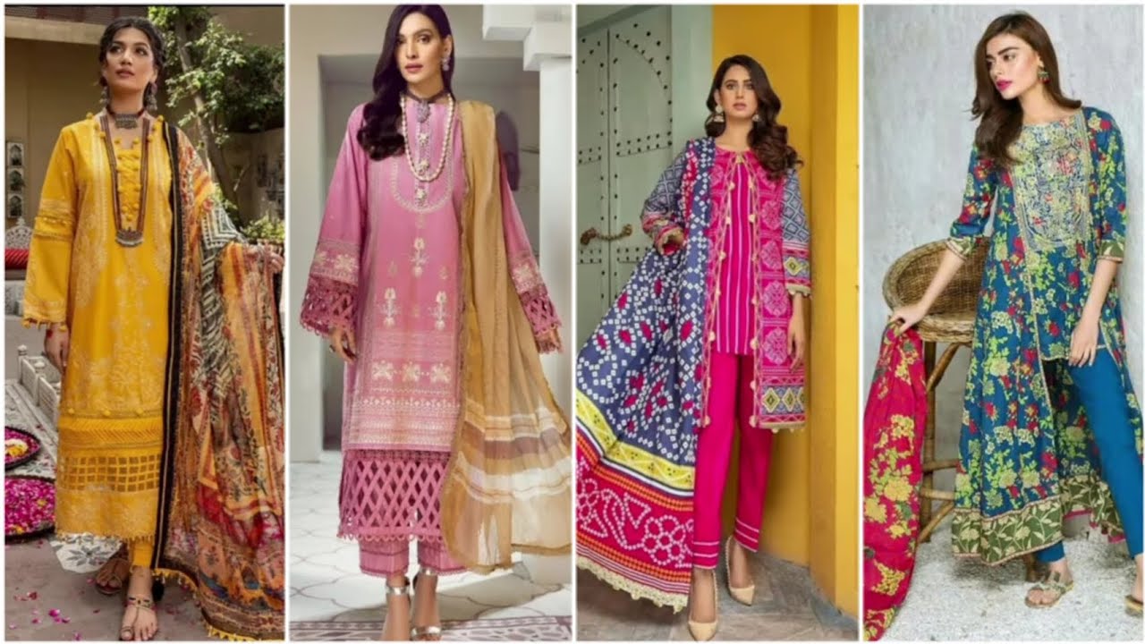 summer dress designing ideas 2023//grmiyo k kapro ki designing ideas ...