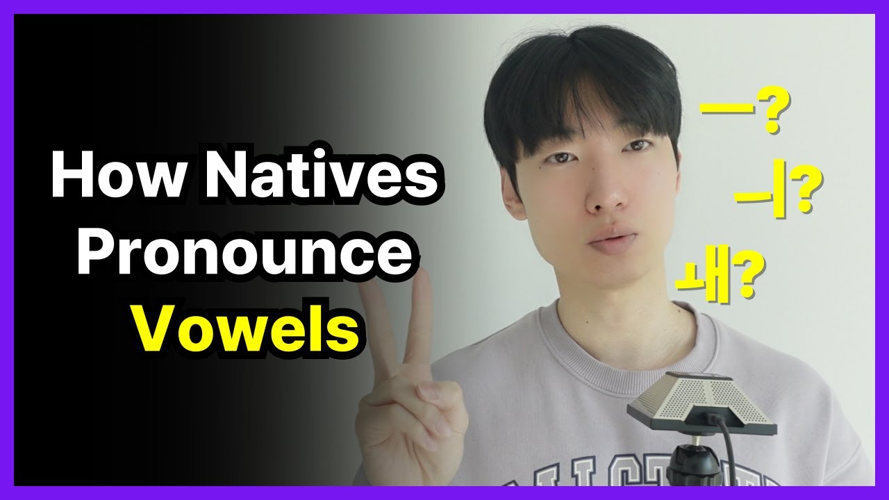 Weren’t Korean vowels hard to pronounce?! “Not at all” - YouTube
