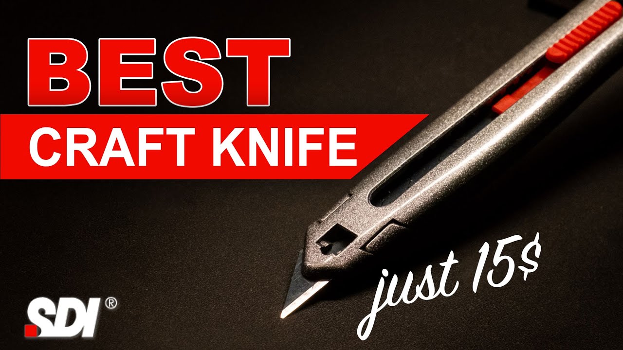 One knife to rule them all?! SDI utility knife review - YouTube