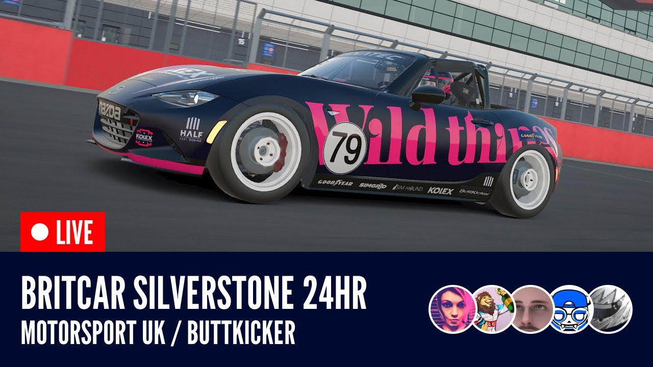 #iracing Motorsport UK Britcar 24hr of Silverstone (Part 1) - YouTube