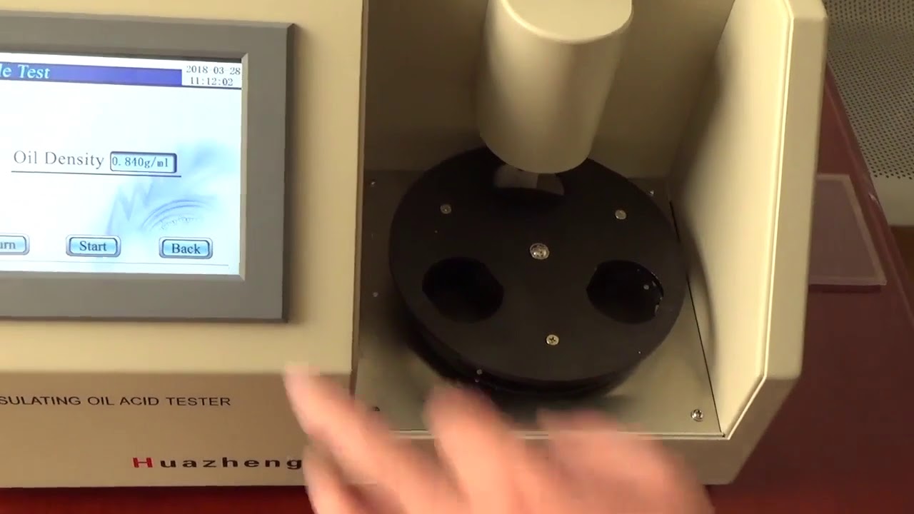 1 5 1 HZCS 3 Automatic Oil Acidity Tester Operating Video - YouTube