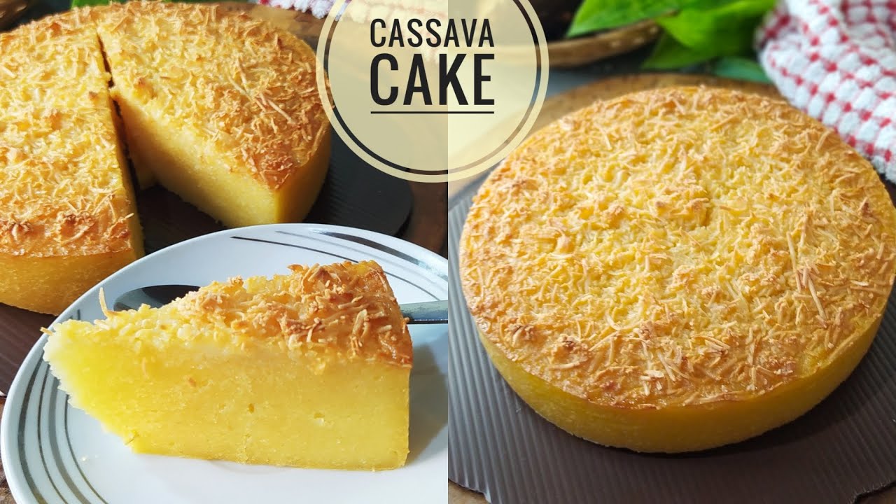 Olahan Singkong Yang Enak! Cassava Cake.||Bingka Singkong.||Bingka Ubi ...