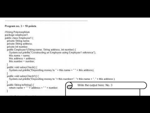 Java Program Tracing - YouTube