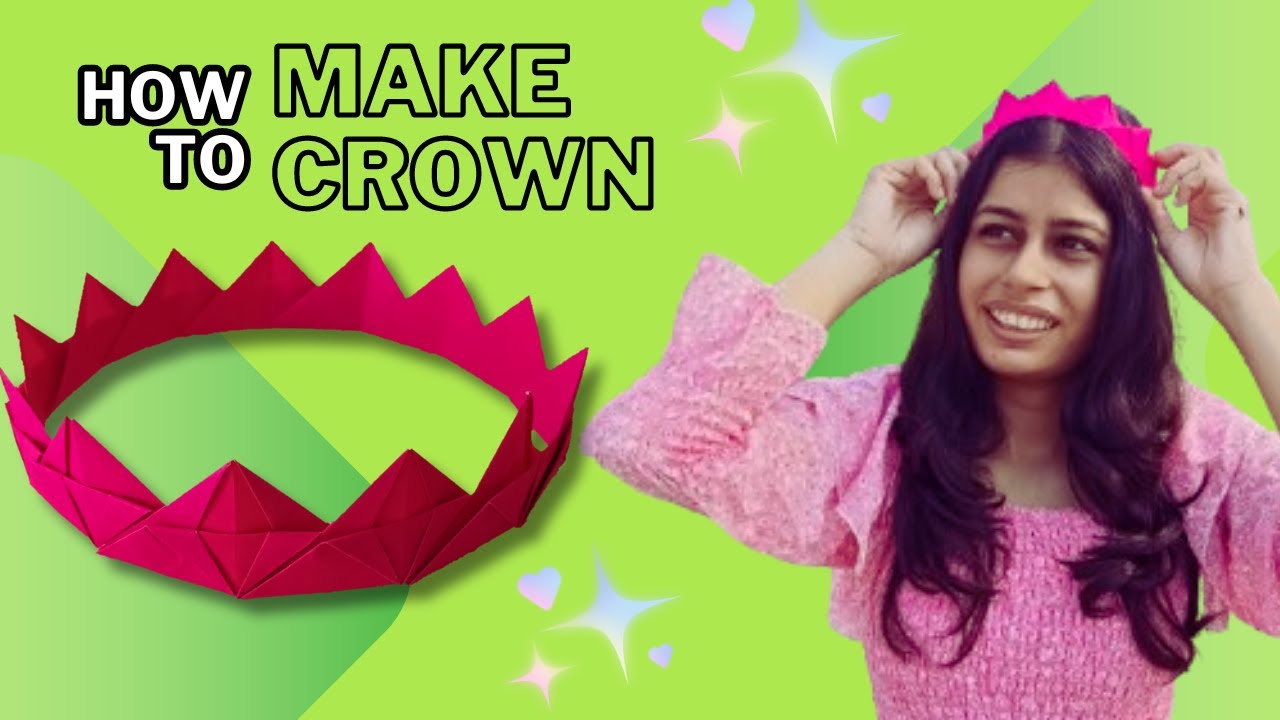 CREATE Your Own ROYAL Paper Crown in Minutes! - YouTube