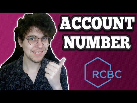How To Check Your RCBC Bank Account Number - YouTube