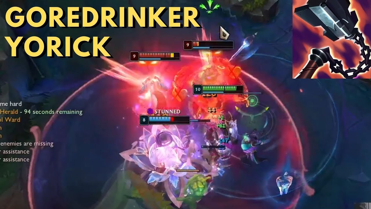 Trying The Korean Goredrinker Yorick Build - YouTube