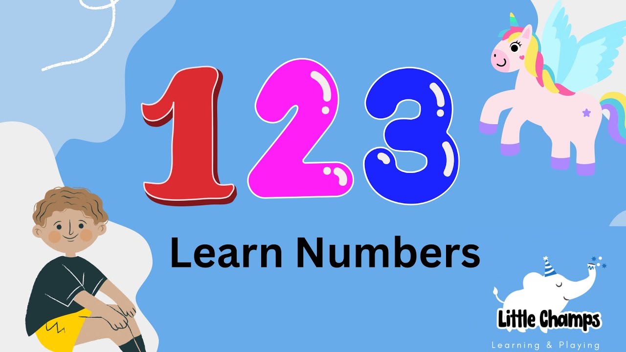 Learn 123 | Learn NUMBERS #preschool #preschoollearning #kids # ...