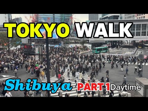 Shibuya Walk Japan | Daytime City Tour – Part 1 - YouTube