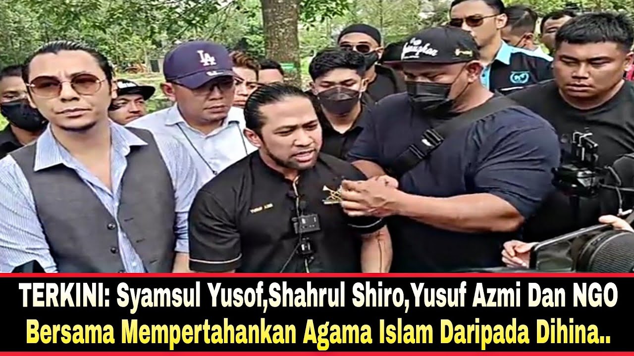 Syamsul Yusof,Shahrul Shiro,Yusuf Azmi Dan NGO Bersama Mempertahankan ...