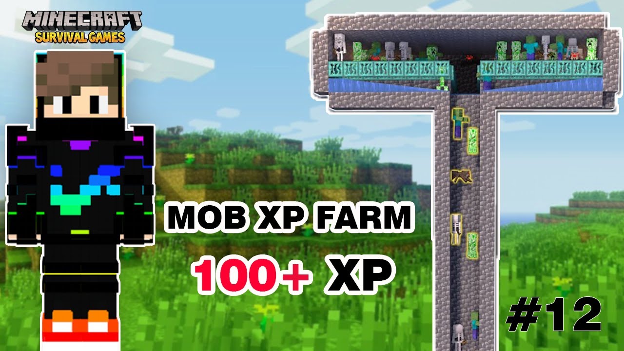 I MAKED THE😱 ULTIMATE MOB XP FARM😱 1.20.4 (EPISODE #12) - YouTube