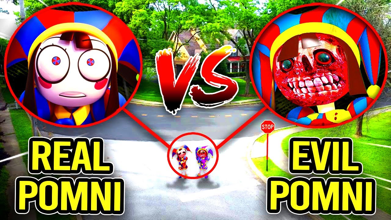I FOUND REAL POMNI & HER EVIL TWIN in REAL LIFE!! (THEY FOUGHT) - YouTube