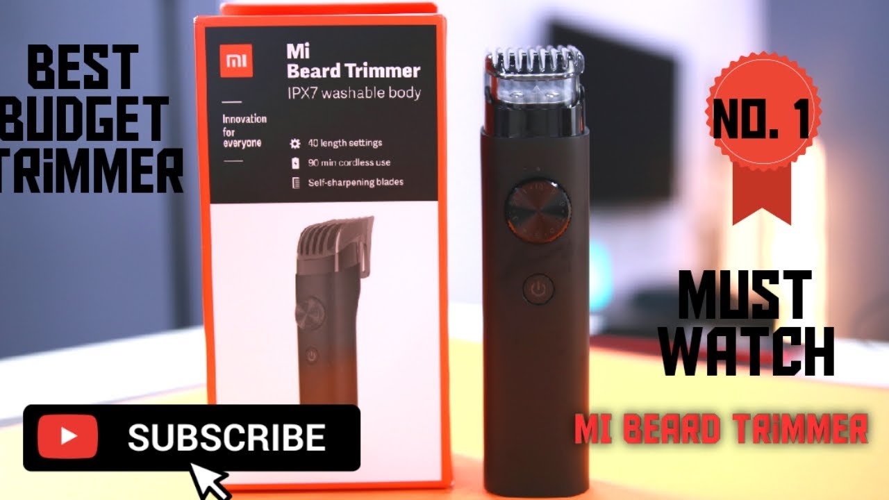 MI beard trimmer UNBOXING || 2020 || best budget beard trimmer ...