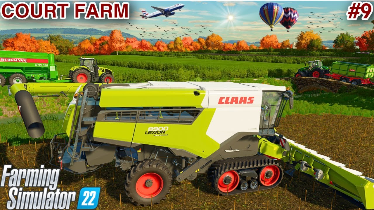 FS22 Timelapse COURT FARM Country Park Ep 9 | Farming Simulator 22 ...