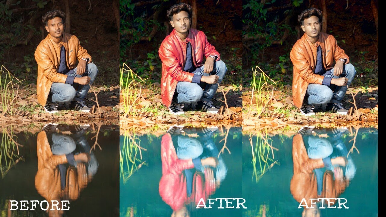 BEST PIC EDITING WATER REFLECTION PICSART EDITING TUTORIAL - YouTube
