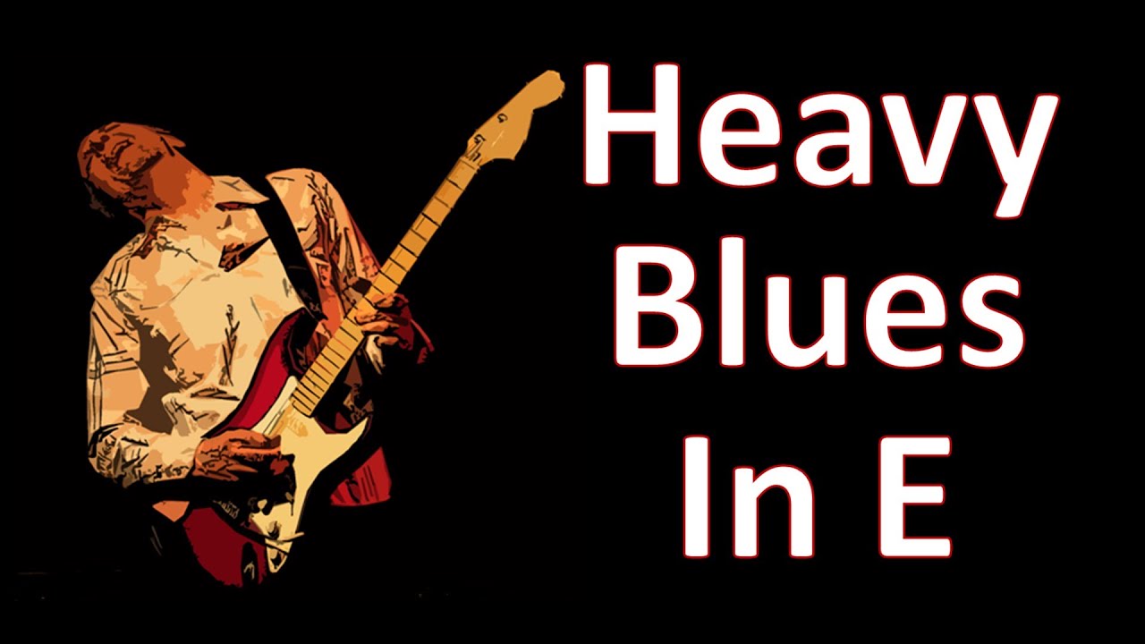 Guitar Backing Track Heavy Blues In E - YouTube