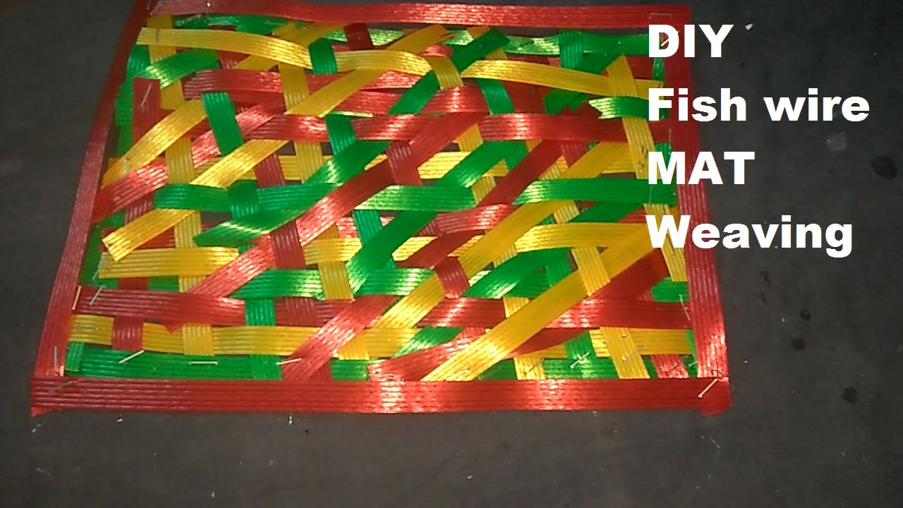 Fish Wire Mat Weaving - YouTube