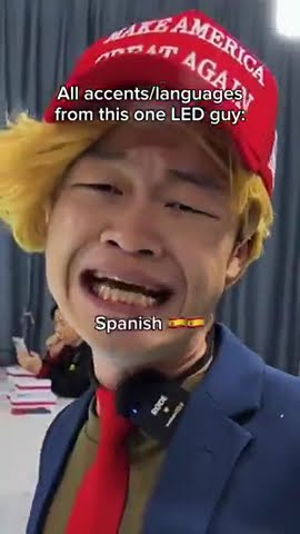 Tony The LED Guy Does Funny Accents #viral #funny #bestshorts - YouTube